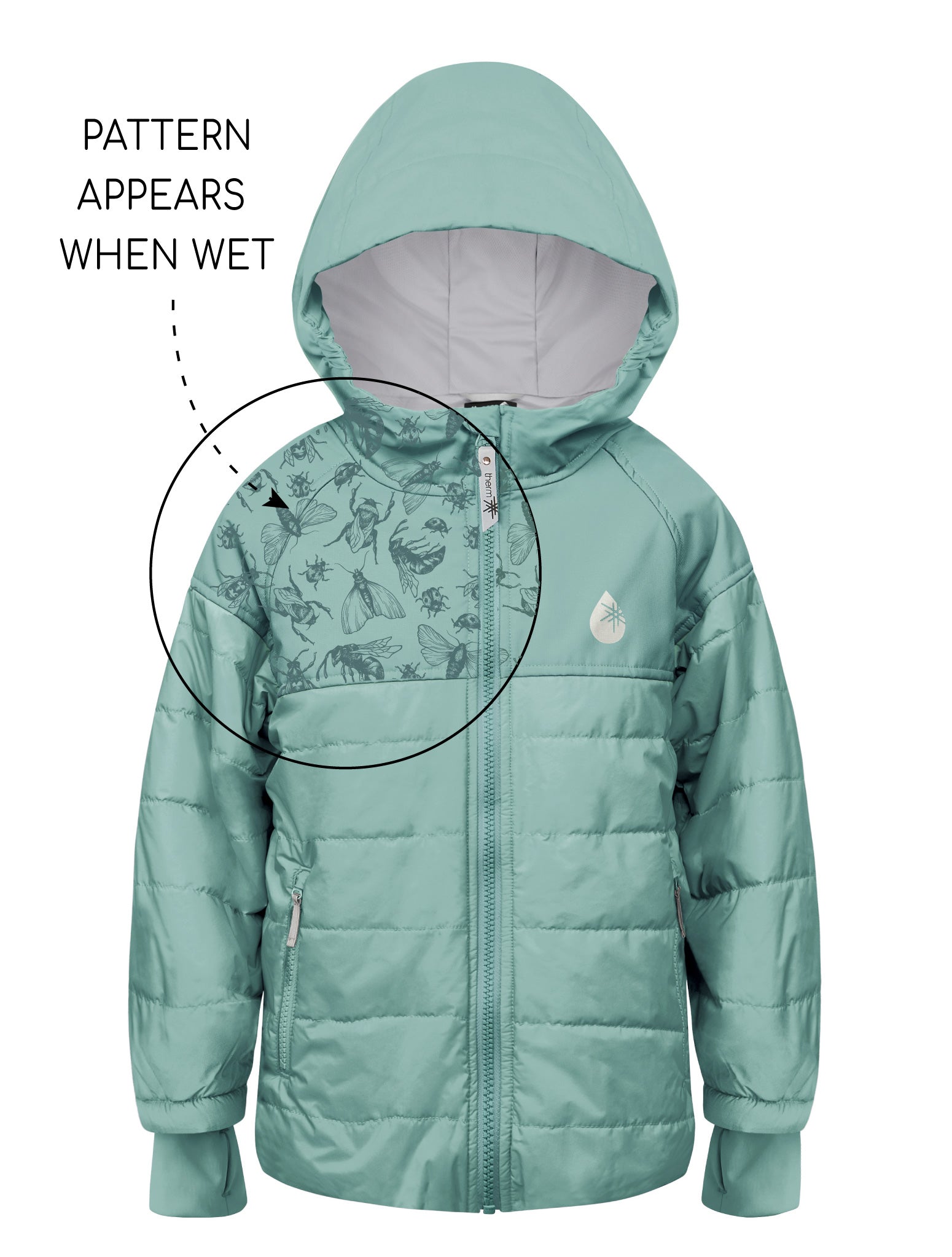 Hydracloud Puffer Jacket | Waterproof Windproof Eco – Therm Canada